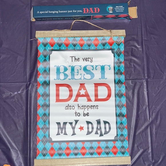 Accents | Special Hanging Banner For Dad Fathers Day Birthday Christmas ...